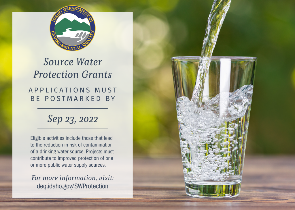 DEQ seeks source water protection grant applications | Idaho Department ... DEQ seeks source water protection grant applications | Idaho Department ...